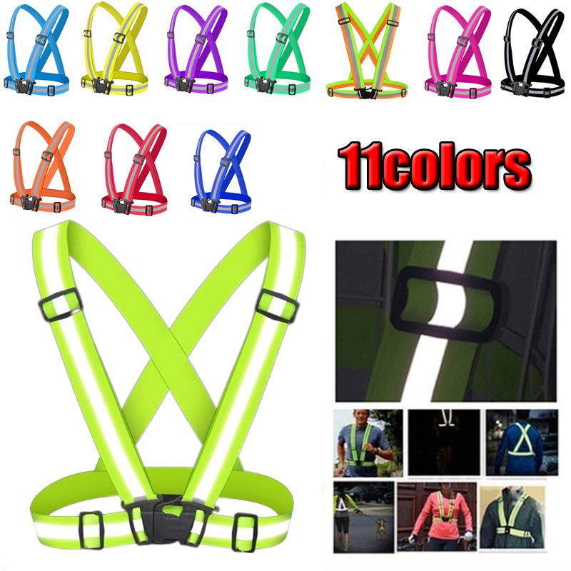 Sports Vests Highlight Reflective Straps Night Running Ridin - TikTok ...