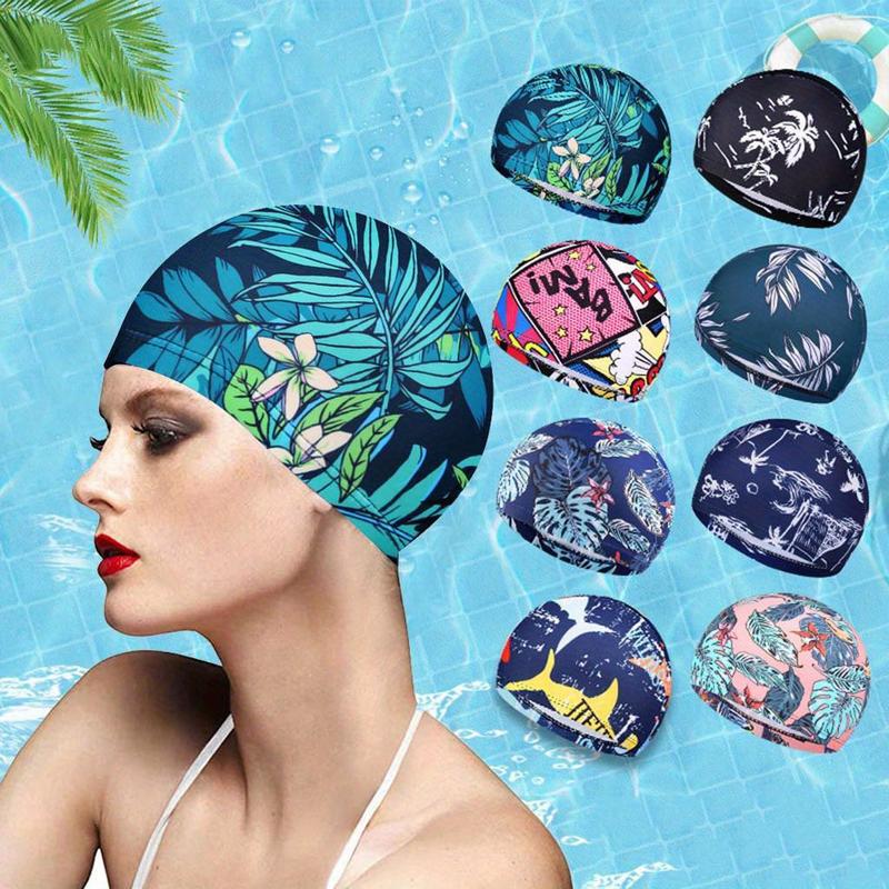 Adult Diversity Polyester Swimming Cap, 80% Textile, Woven Size ...