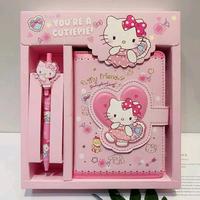 Jual (COD) Buku 2 IN 1 Notebook Magnet SANRIO (Include PEN & GIFT BOX ...