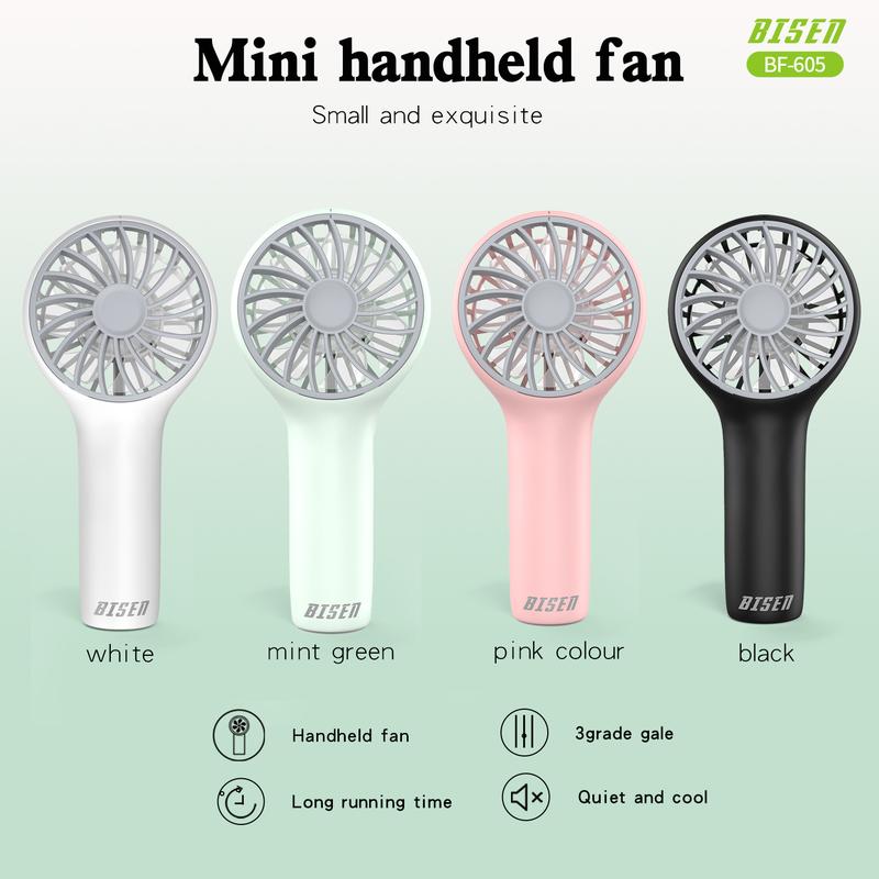 BISEN BF-605 Portable Mini Fan USB Rechargeable Handheld Fan - TikTok ...