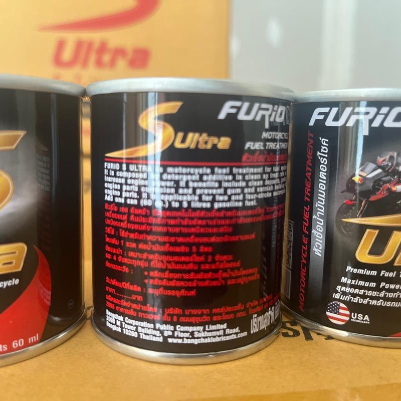 น้ำมันหัวเชื้อFURiO S Ultra (60ml) หัวเชื้อสำหรับมอเตอร์ไซค์ - TikTok ...