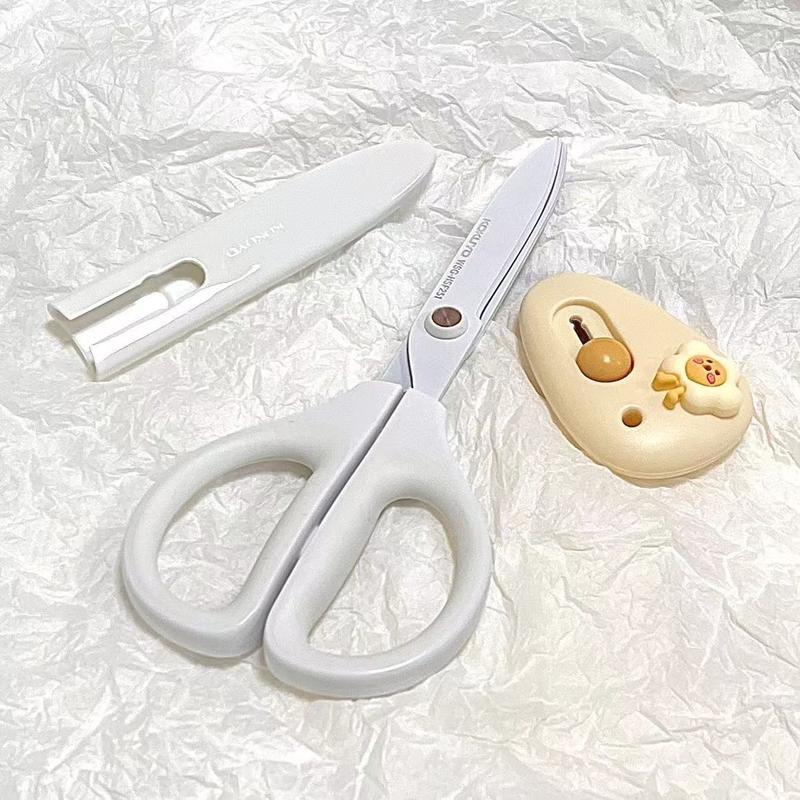 Japanese Kokuyo Non Cohesive Gel Scissors Air Elastic Scissors - TikTok ...