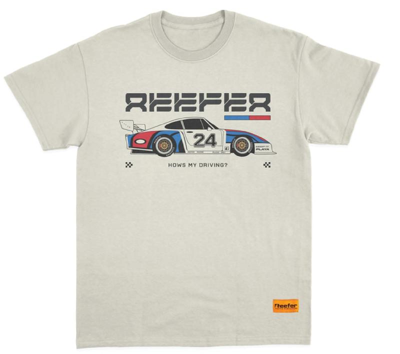 REEFER CLOTHING - PACIFIC CUSTOM (IVORY) CLASSIC T-SHIRT - TikTok Shop ...