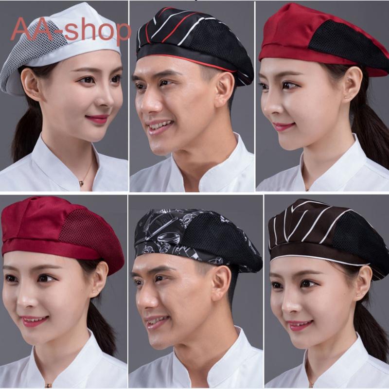 Topi Chef, Jaringan Bernafas, Sesuai untuk Kafe, Bar, Pelayan, - TikTok ...