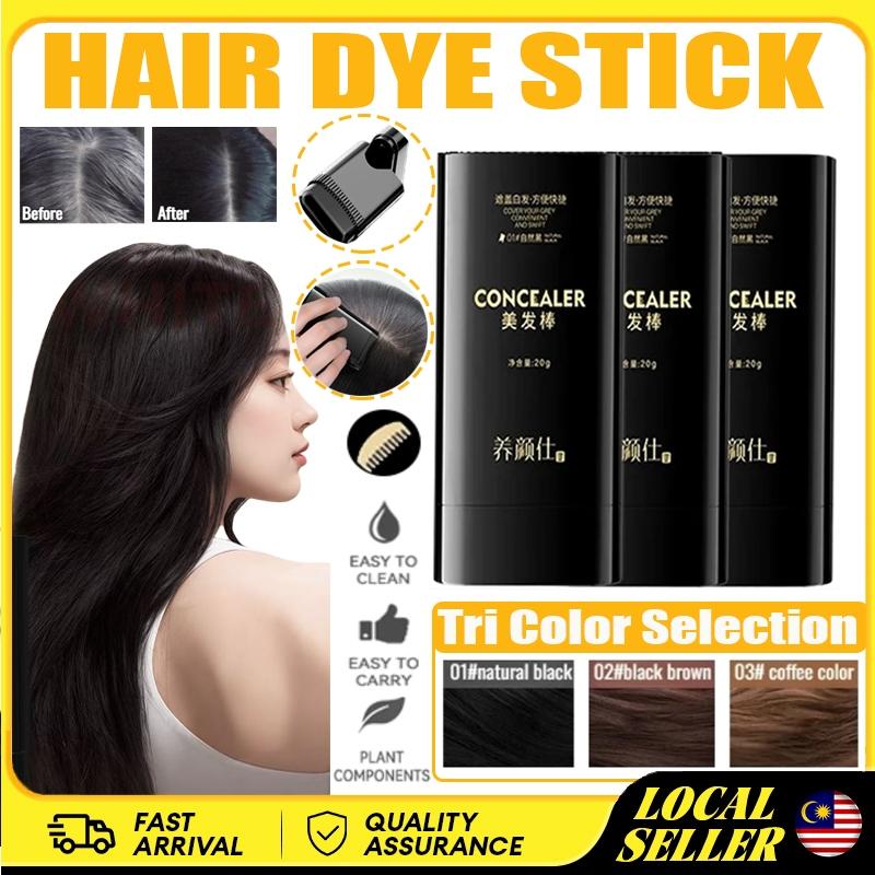 Hair Color Stick Hair Soft Color Pen Stick Black Temporary Hair ...