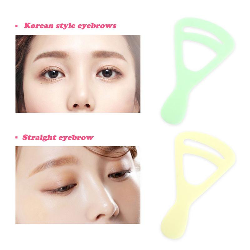 2Pcs/set Beauty Makeup Helper Tools Grooming Shaping Mold Eyebrow ...