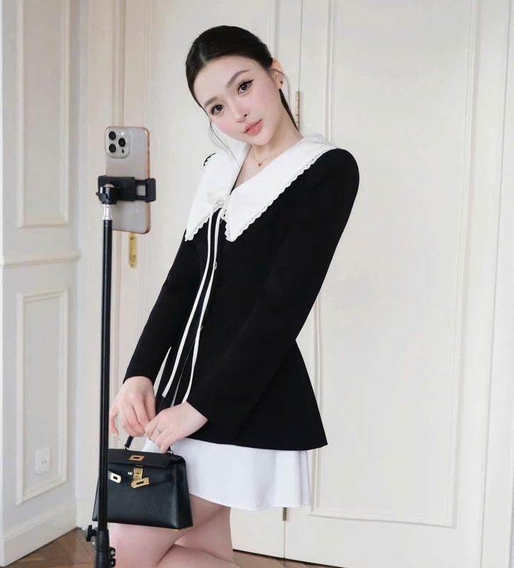 Set Đi Tiệc Bigsize Sang Trọng Áo Phối Chân Váy (58-90kg) Linhh - TikTok Shop Vietnam