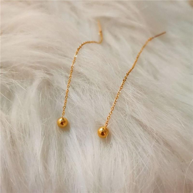 Anting-anting titanium dan keluli wanita, gaya Korea, Mudah, - TikTok ...