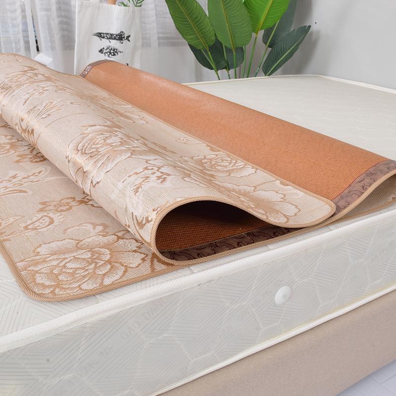 Summer beach mat double-side mat rattan mat foldable 1.5 m 1.8 - TikTok ...
