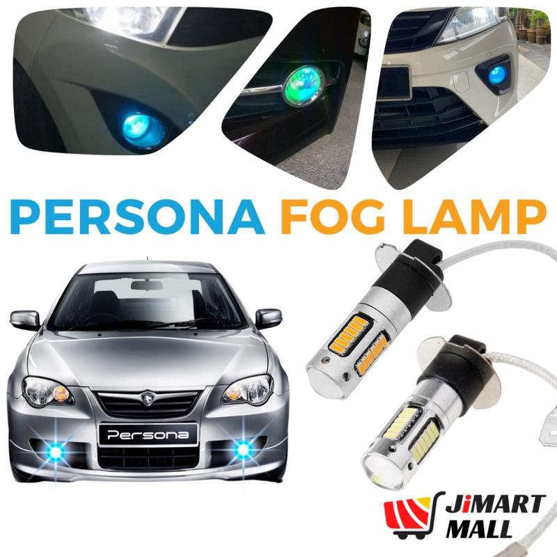 PROTON PERSONA Elegance FOG LAMP LED BULB Lampu Kabu White Yellow ...