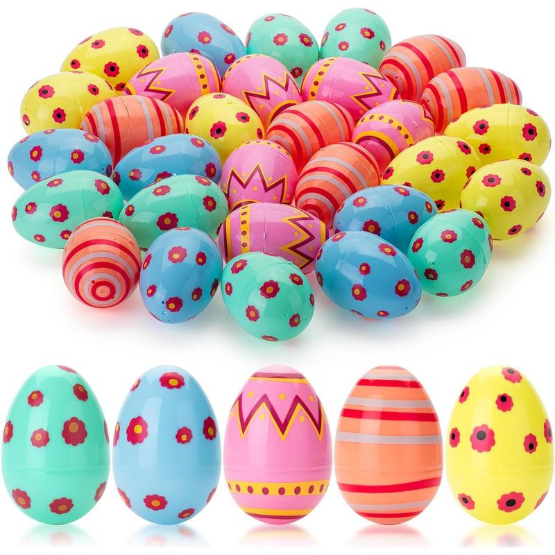 Jumbo Plastic Easter Eggs, 30 Pack, 3'' Tall, Colorful Plastic - TikTok Shop