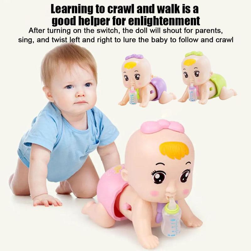 Crawling Baby Toys Toddler Musical Toys Early Educational Crawl ...