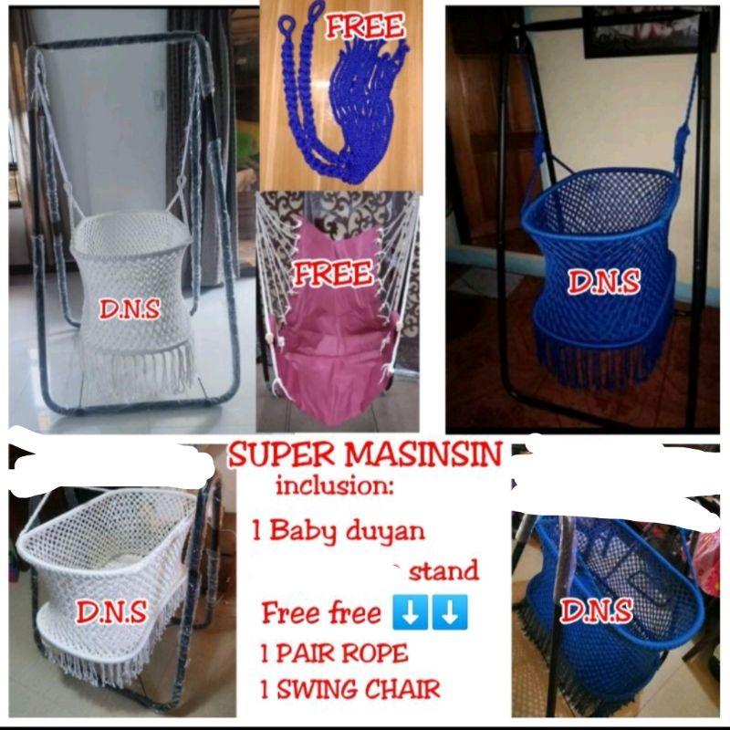 SUPER PINO MASINSIN BABY DUYAN WITH HEAVYDUTY STAND WiTH CHAIR - TikTok ...