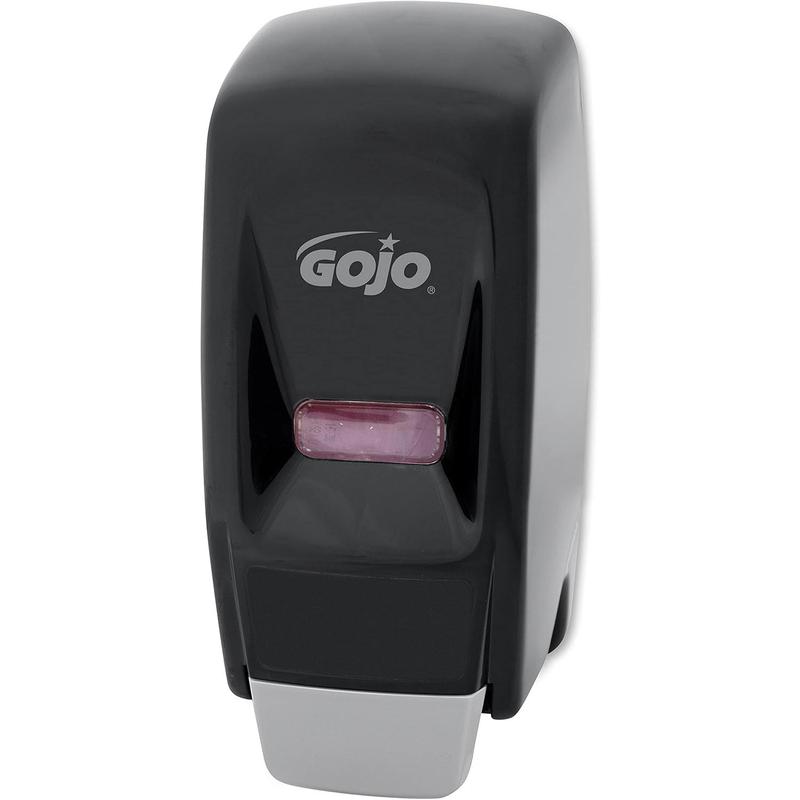 GOJO 800 Series Bag-in-Box Push-Style Lotion Soap Dispenser, Black, for ...