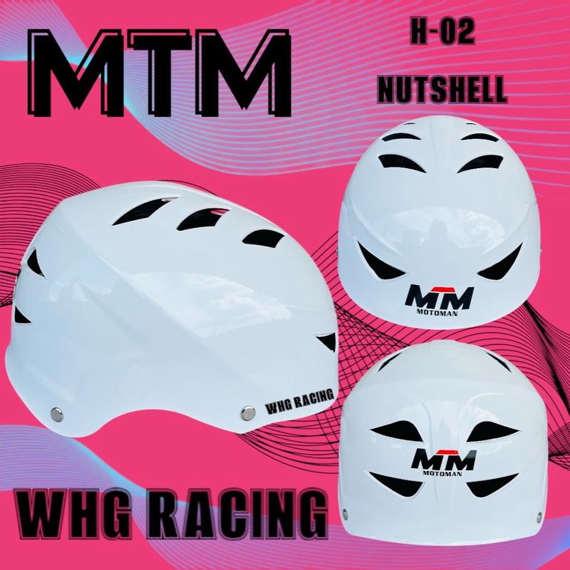 MOTOMAN H-02 nutshell helmet motorcycle helmet bike open face - TikTok ...
