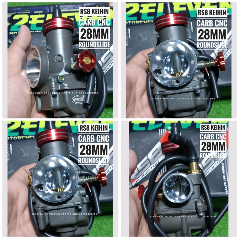 RS8 KEIHIN CARB CNC 28MM ,RS8 CARB 28MM ROUNDSLIDE - TikTok Shop ...