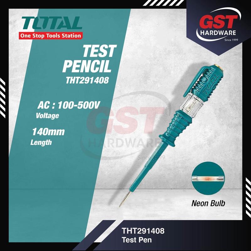 Total Test Pen Electrical With 500V Voltage Tester Pencil - TikTok Shop ...