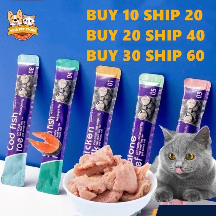 15g Pet Snacks Cat Kitten Snacks Cat Treats Fresh Wet Food - TikTok ...