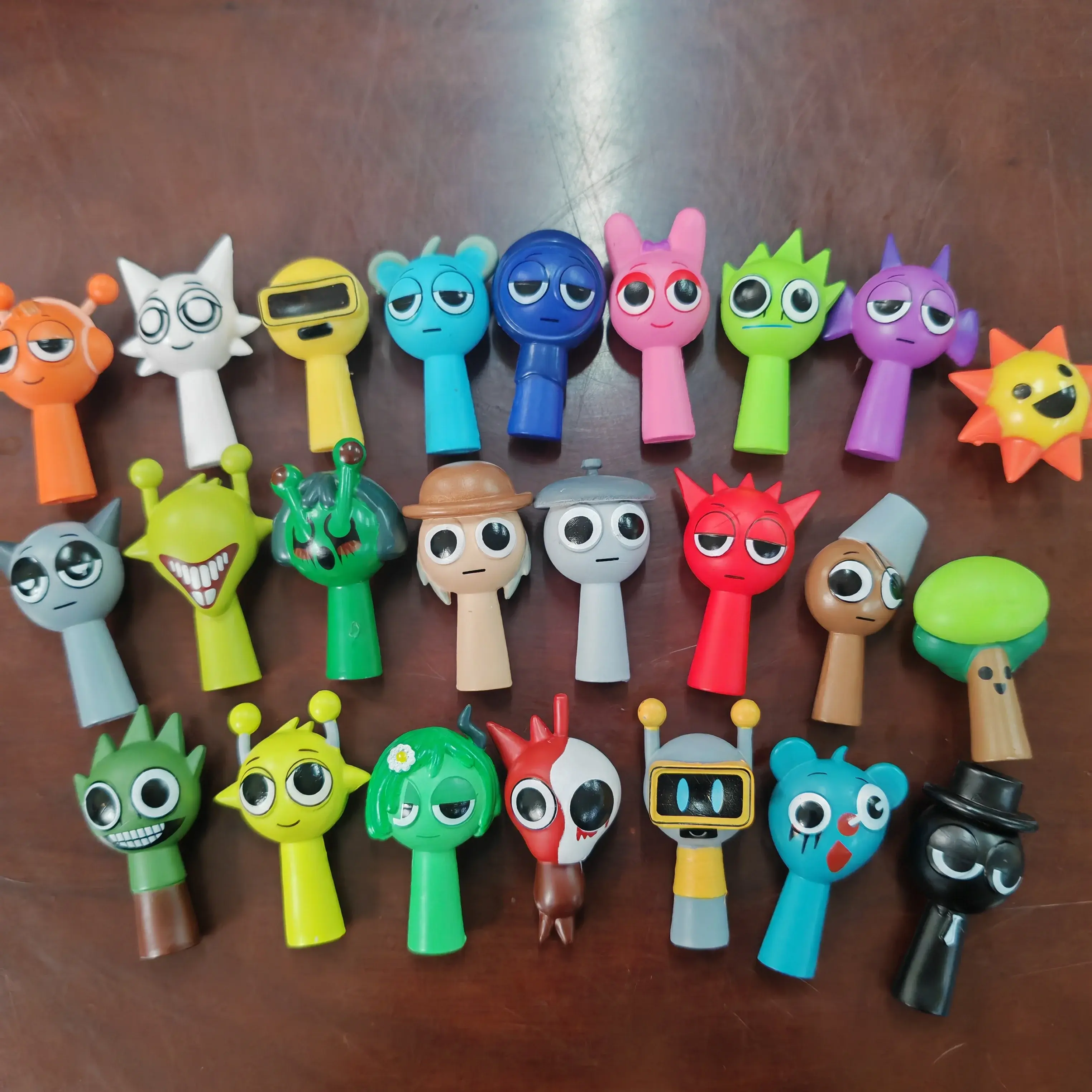 24pcs Sprunki Action Figures Set, Music Game Collectible Dolls ...