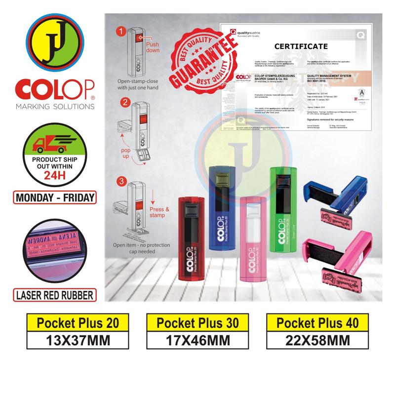 COLOP Cop Nama Stamp Chop Pocket Stamp Rubber Stamp Nurse Stamp ...