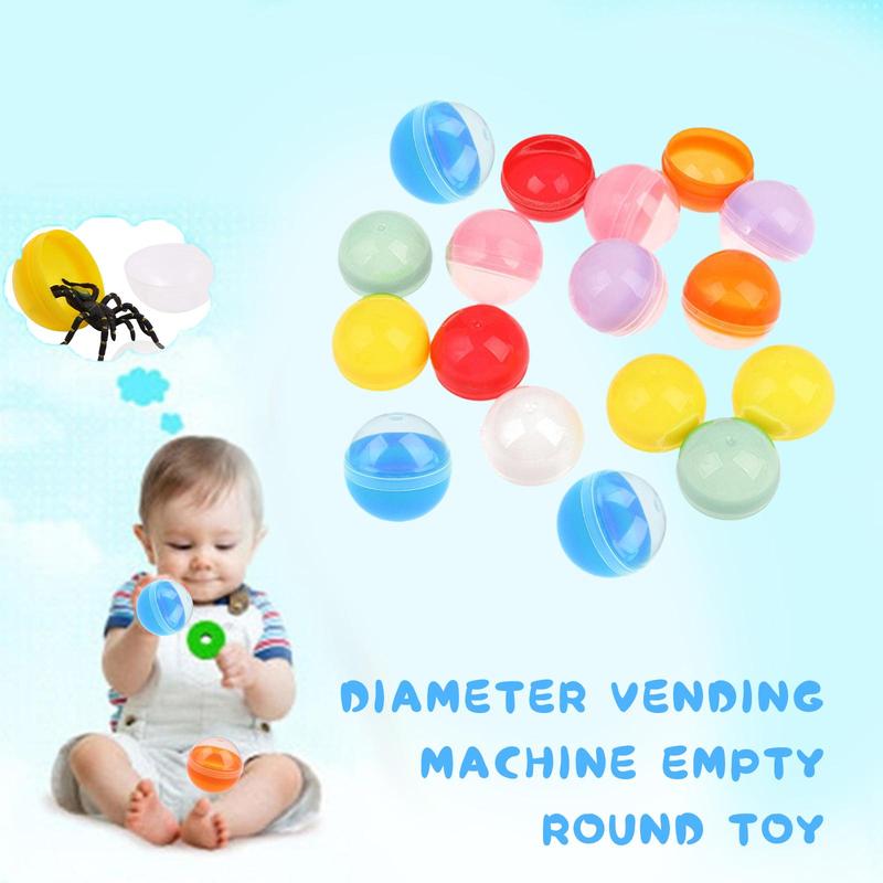 Mainan Bola Berpintal, Bahan Plastik, Lutsinar, 100pcs, Diperbuat ...