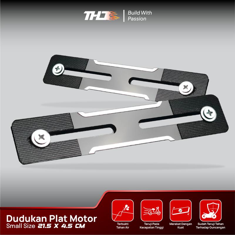 3-IN-1 DUDUKAN PLAT MOTOR TEMPAT DUDUKAN PLAT NOMOR MOTOR FRAMELESS ...
