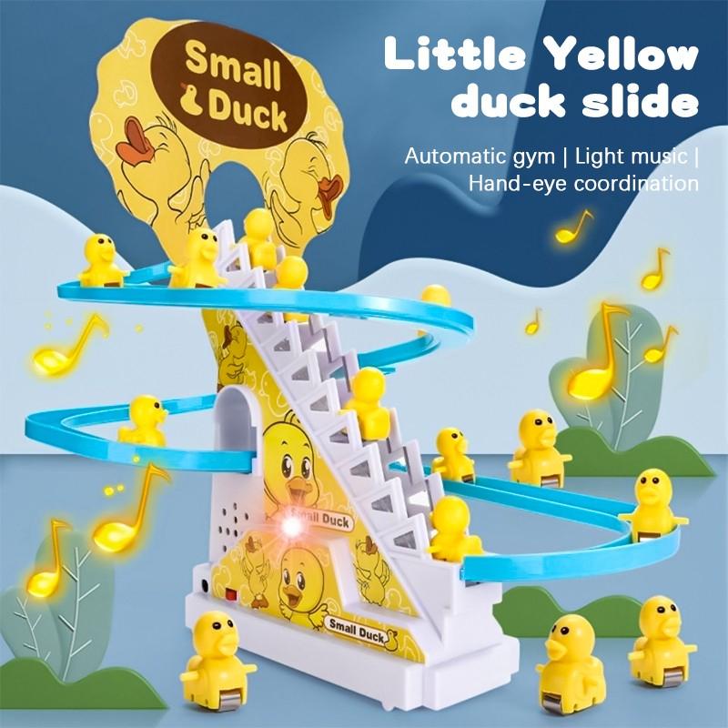 Electronic duck Climbing Toys for kids Ladder stairs slide electric ...