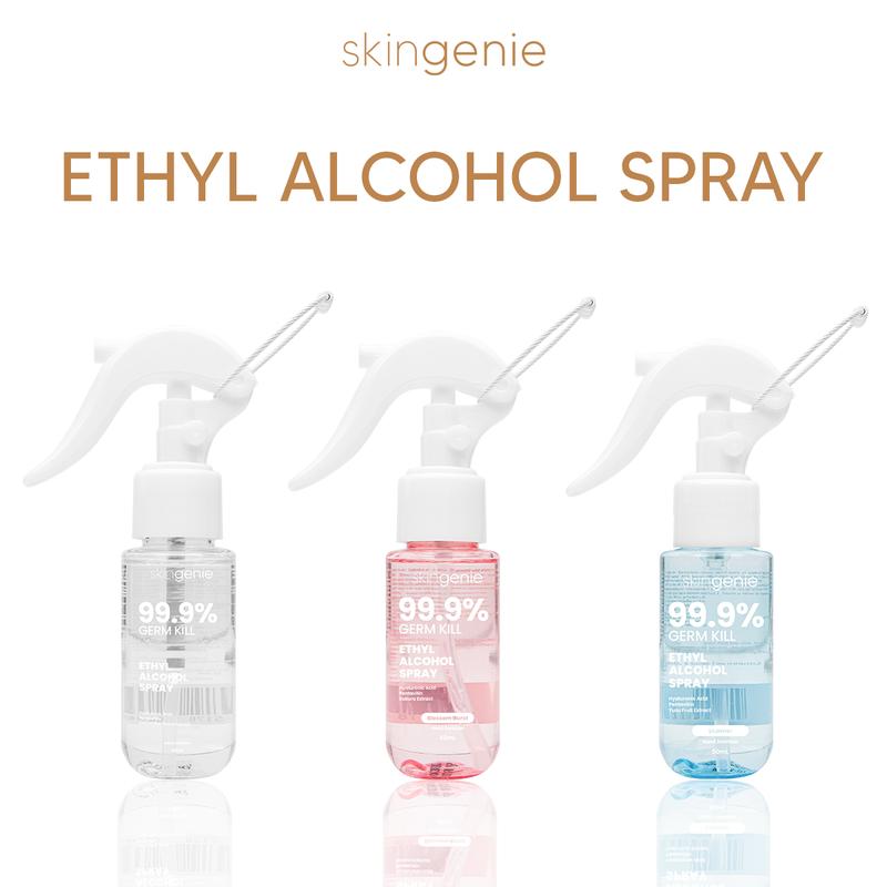 Skin Genie 70% Ethyl Alchohol Spray 99.9% Germ Kill Antibacterial ...