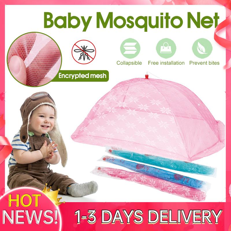 Kelambu Bayi, Saiz 120 * 66cm, Reka Bentuk Lipat, Anti Gigitan - TikTok ...