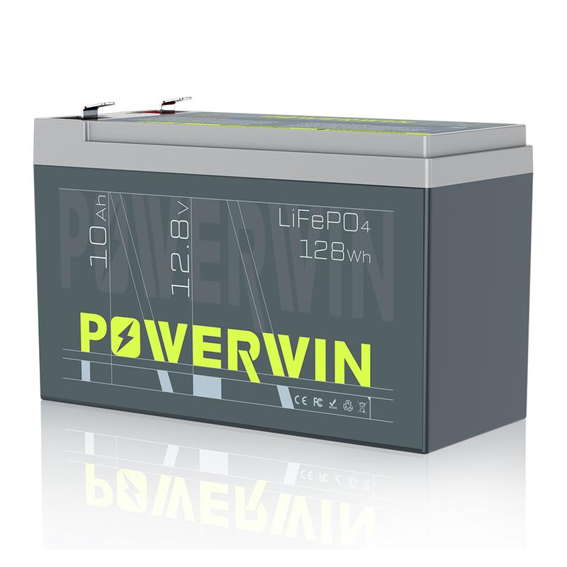 POWERWIN BT10 12V 10Ah Lithium LiFePO4 Battery 4000+ Deep Cycle ...