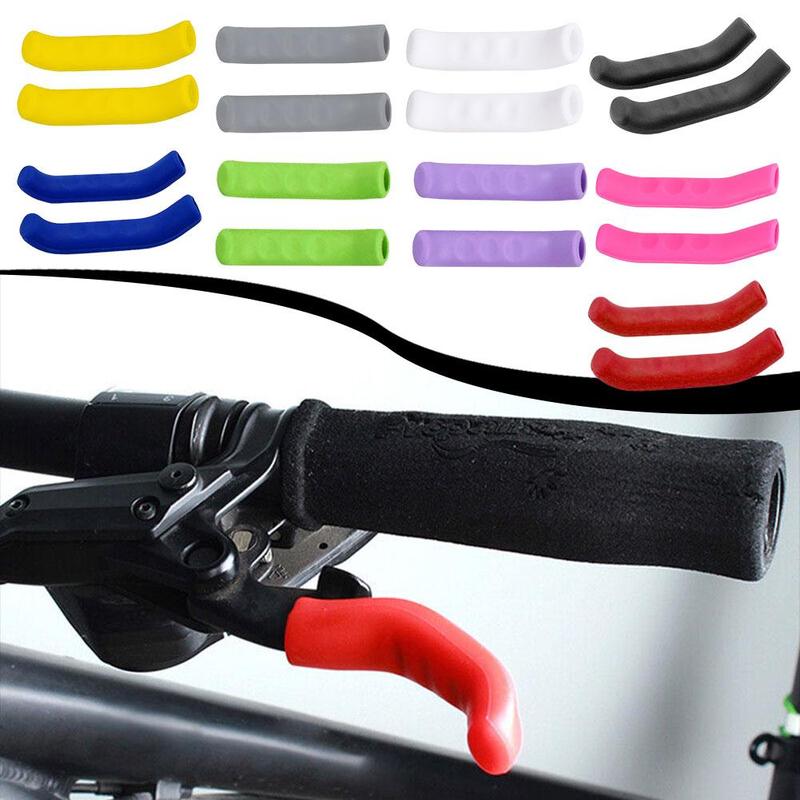 Bicycle Brake Handle Cover TPR Sleeve Grips Bike Handlebar Brake ...