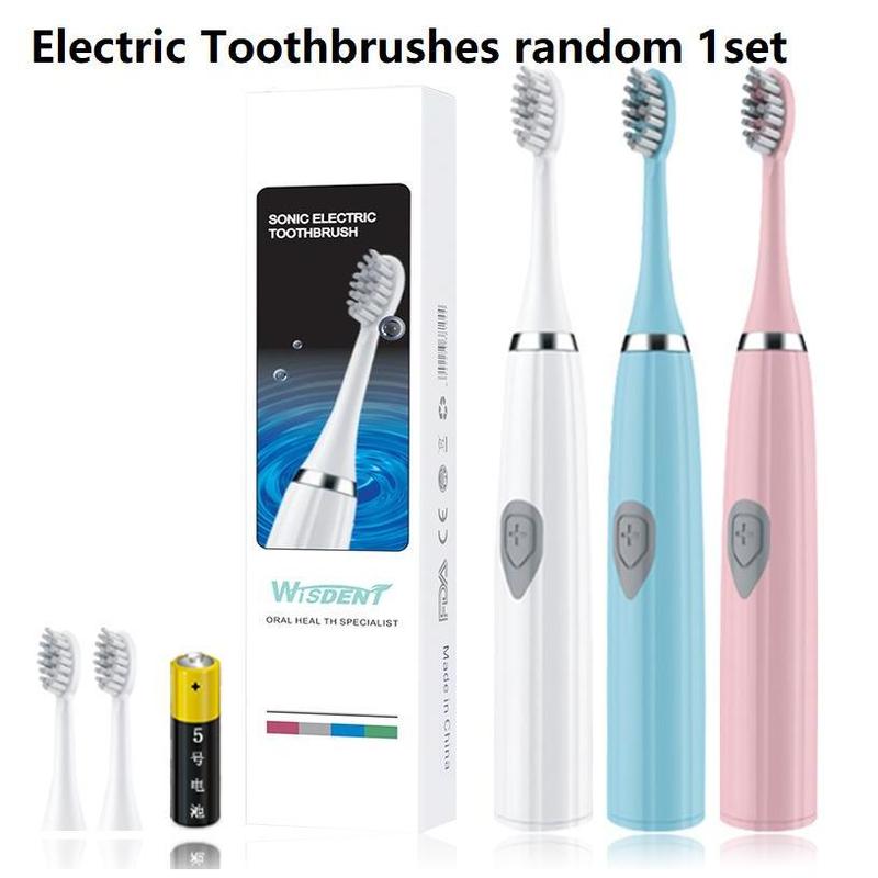 (random color 1set) Super Sonic Electric Toothbrushes for Adults ...