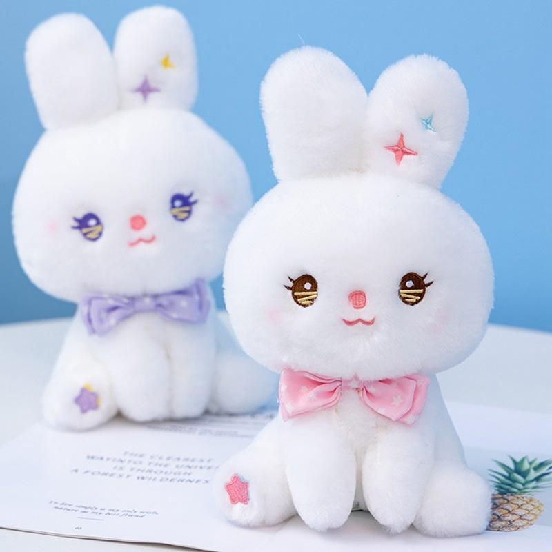 22cm Peep Bunny Plush Toys Stuffed Animal Star Rabbit Doll Room Desktop ...