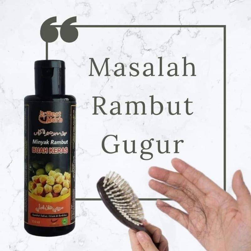 MINYAK RAMBUT BUAH KERAS BEST HERB HAIR TREATMENT Haircare - TikTok ...