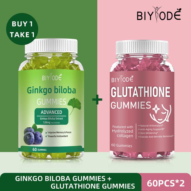 [24H] BIYODE Whitening Gummies Collagen Gummies Glutathione Whitening ...