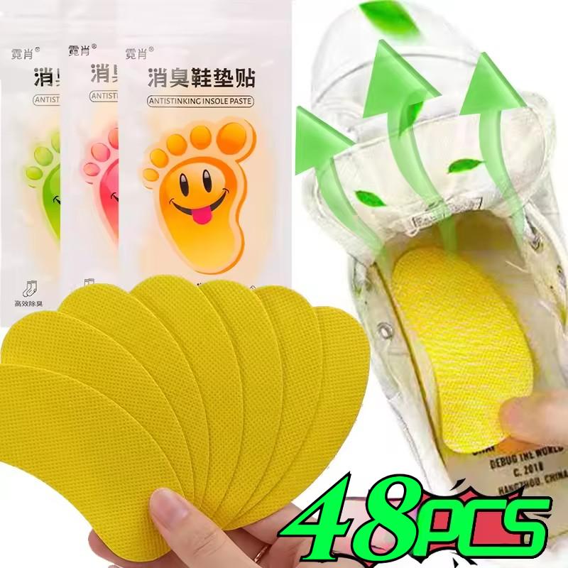 12/24/48Pcs Shoes Deodorant Stickers for Men Women Sneaker Smell ...