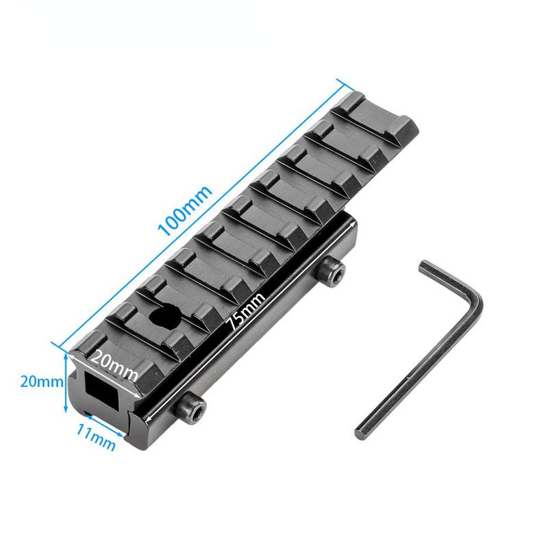 11mm Conversion 20mm 9-slot Guide Rail Bracket - TikTok Shop Singapore