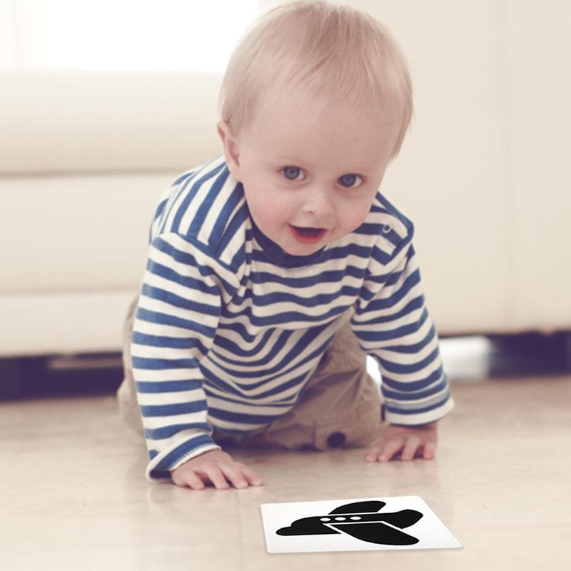 High Contrast Cards for Newborn Black and White Visual Stimulation ...