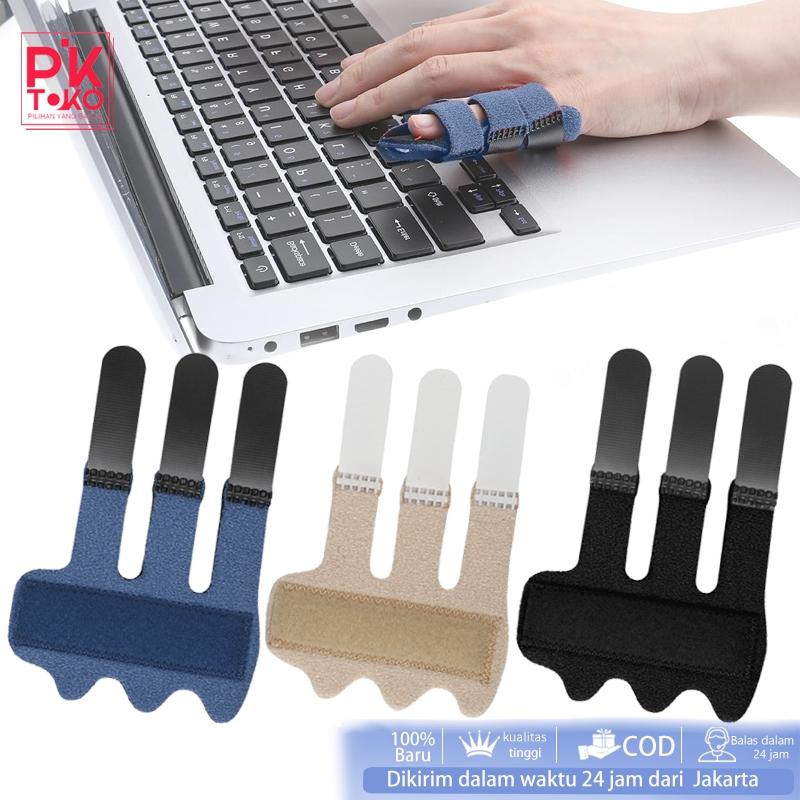 Finger Splint Korektor Jari Pelurus Jari 3 Band Jari Terapi Patah ...