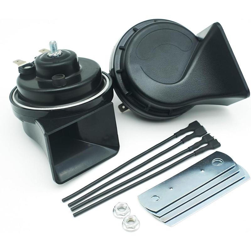 Car Horn 12V Super Loud Electric Waterproof High Low Daul Tone - TikTok ...