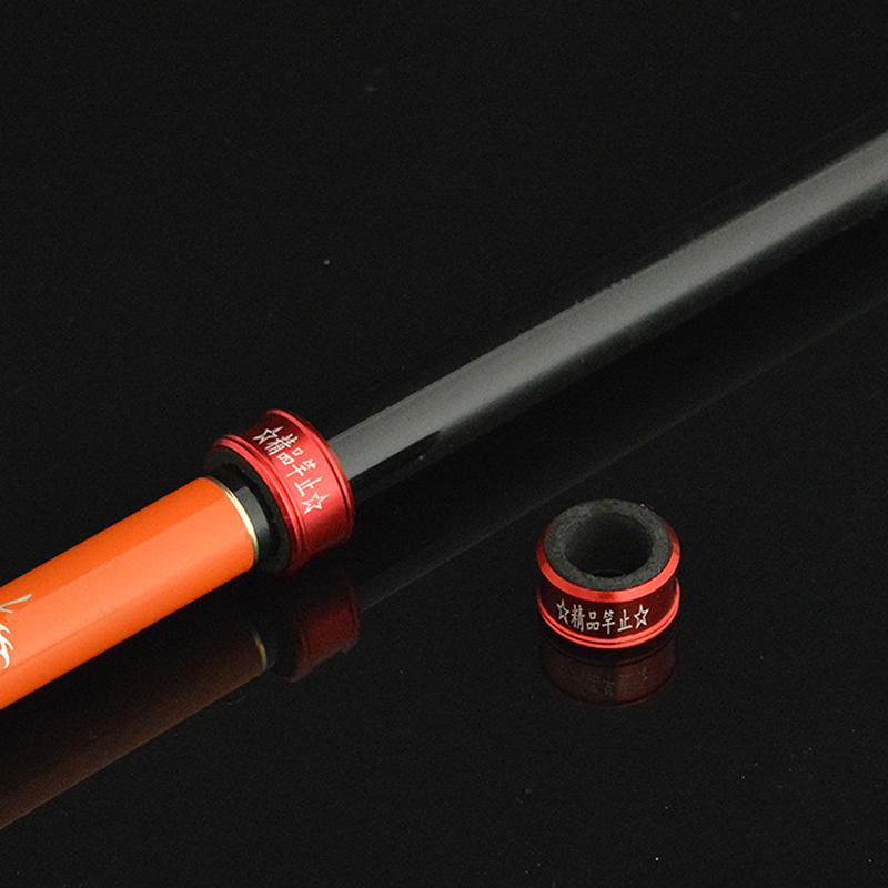 1pcs Aluminum Alloy Fishing Rod Anti-skid Stop Ring Pole Sleeve ...