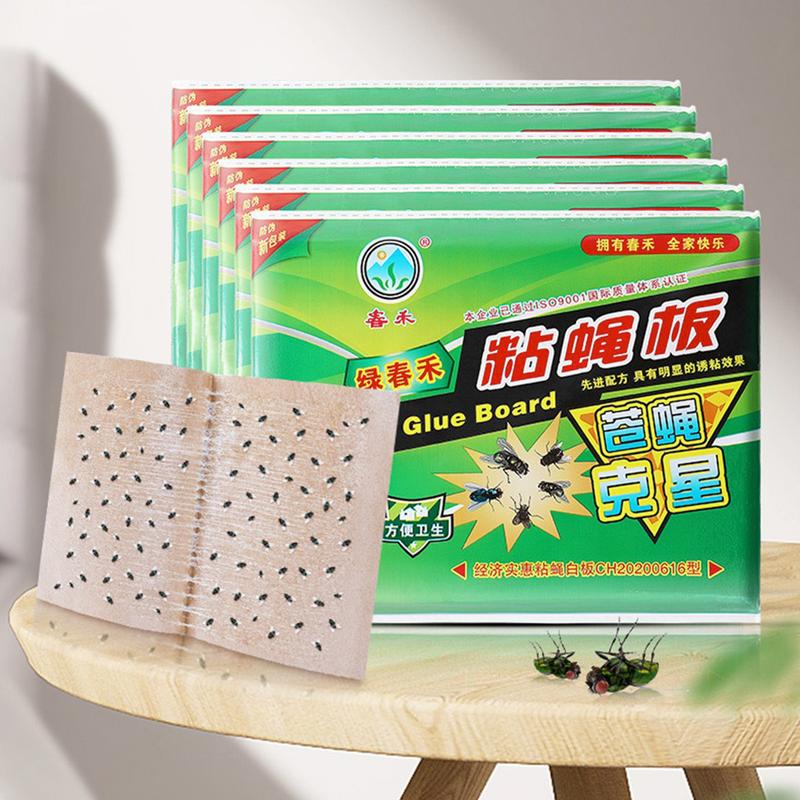 10pcs/bag Summer Household Strong Fly Sticker Bedroom Kitche - TikTok ...