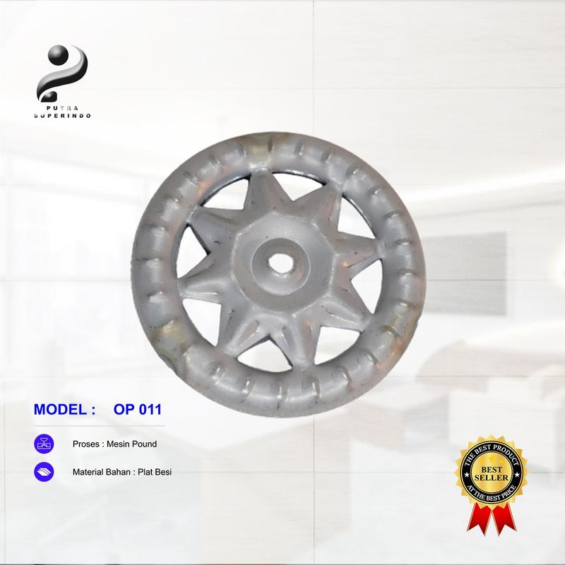 Ornamen Pagar Tralis Rumah Ring Bintang 8 Besi Tempa Sebagai Hiasan ...