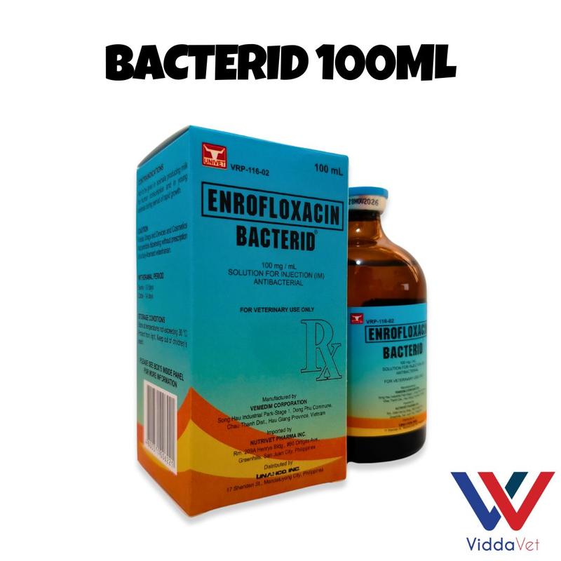 Bacterid 100ml for Better Animal Health for pigs chicken cattle ...