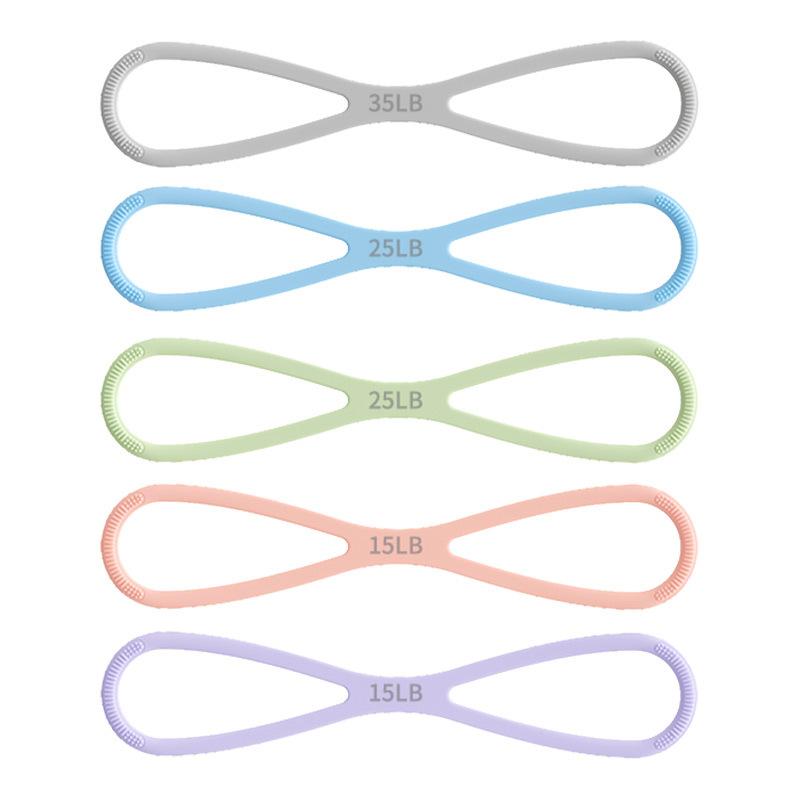 KEEP Resistance Bands, Figure 8 Exercise Bands for Women Men, 8 Shaped ...