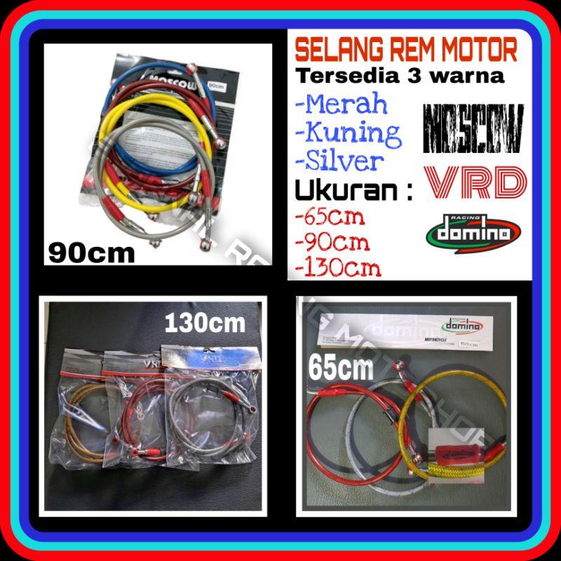 Selang Rem Depan Ukuran 65CM,90CM & 130CM/Selang Rem Cakram Variasi - Shop | Tokopedia
