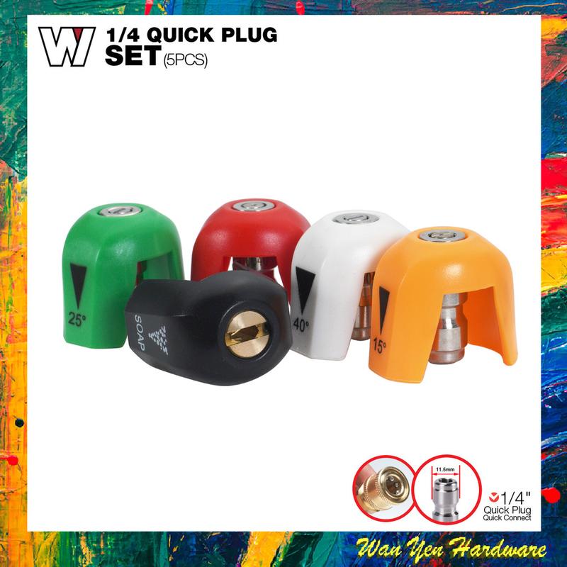 Washer Nozzle Quick Plug Connect / High Pressure Washer Nozzle - TikTok ...