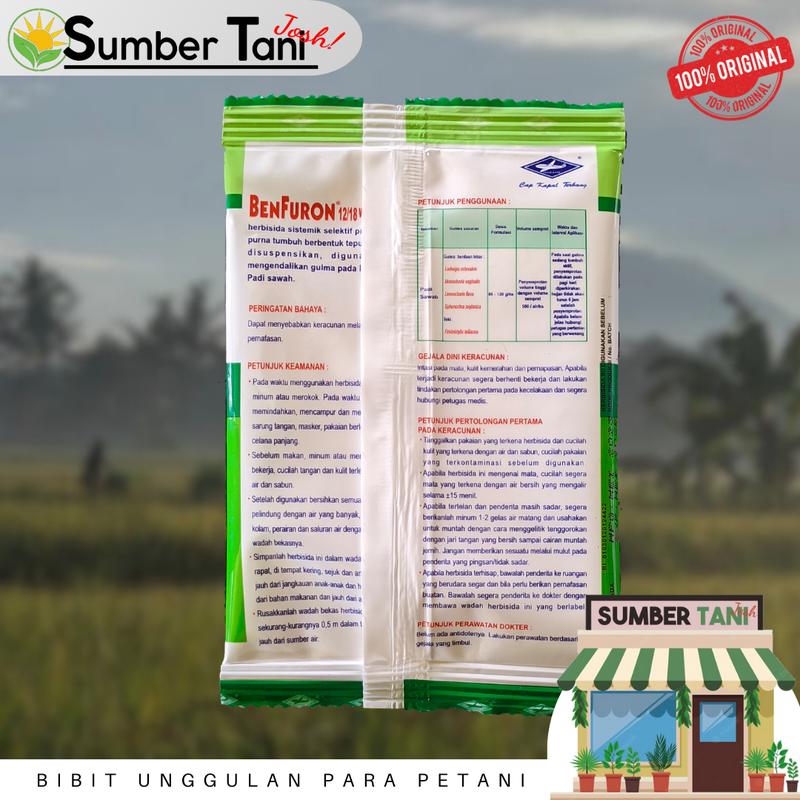 Herbisida Benfuron 12/18 WP Kemasan 25gr - Shop | Tokopedia