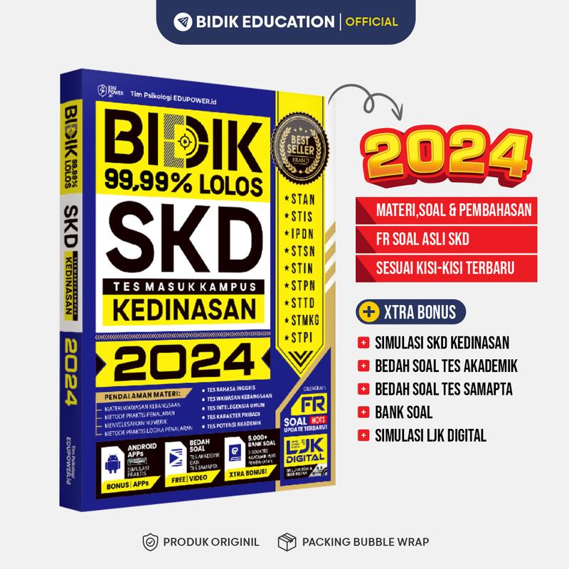 Buku SKD Tes Masuk Sekolah Kedinasan Edisi 2024 - Shop | Tokopedia