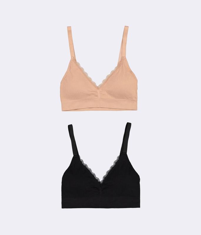 BENCH- Women's 2-in-1 Seamless V-Neck Bralette (TUR0039) - TikTok Shop ...